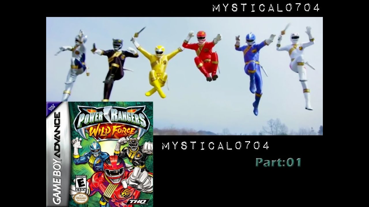 Power Rangers Wild Force GBA Part:01 - YouTube