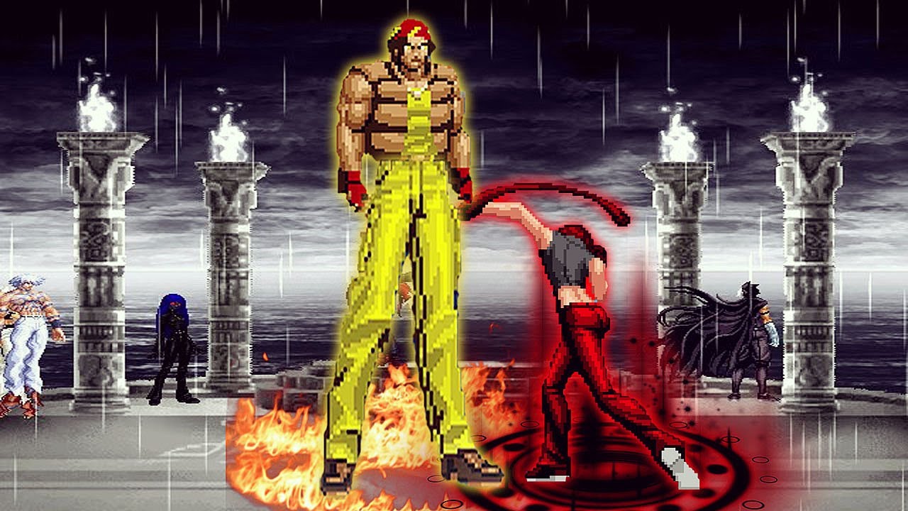 [KOF Mugen] Ralf 15 Team Vs Vanessa Blood - YouTube