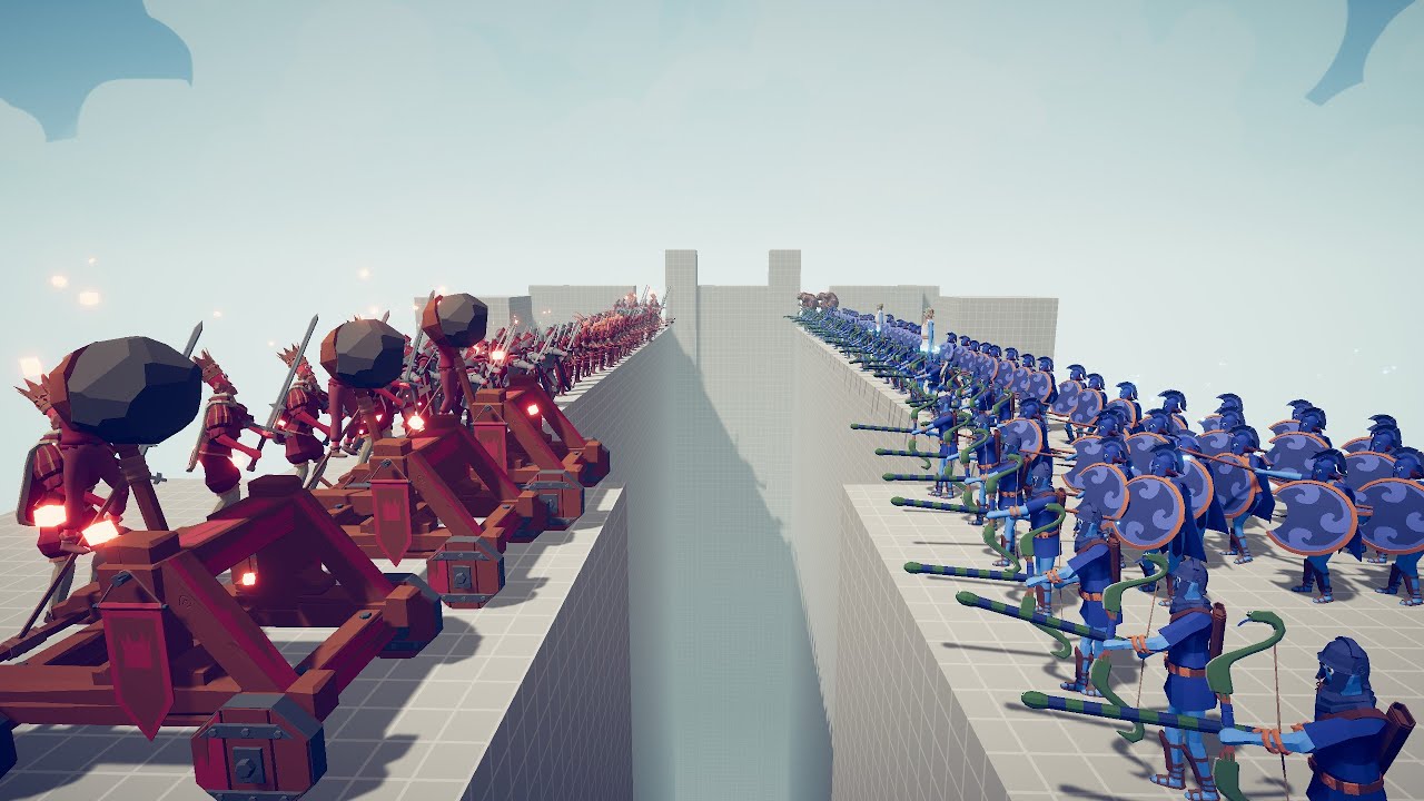ANCIENT VS MEDIEVAL | FACE TO FACE BATTLE | Totally Accurate Battle ...