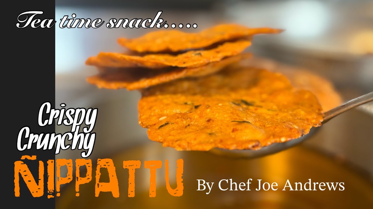 Nippattu | How to make a crispy crunchy tea time snack | delicious 🤤 ...