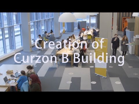 Creation of Curzon B building- BCU campus - YouTube