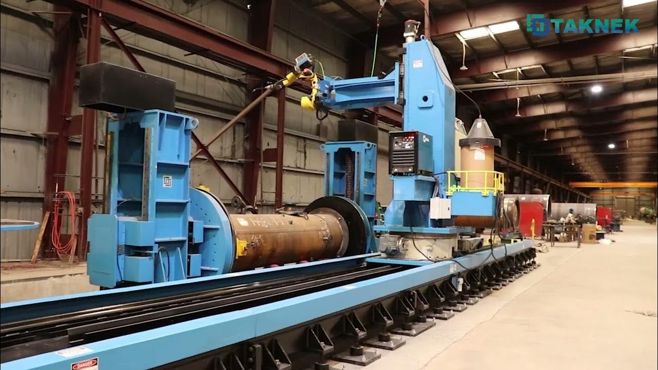 Taknek's Tank Robotic Welding System || FABTECH 2023 - YouTube