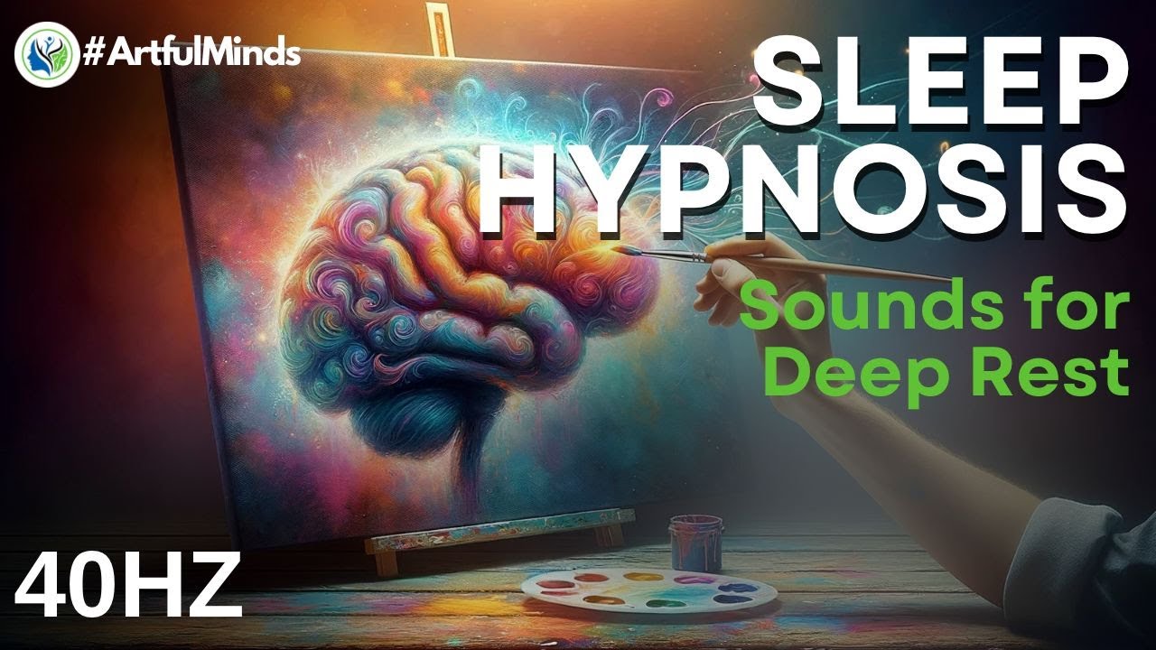 🔴 Sleep Hypnosis & 40-Hz Sounds for Deep Rest - YouTube