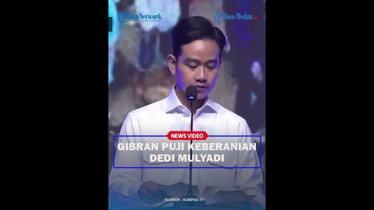 MOMEN WAPRES GIBRAN Puji Gebrakan Dedi Mulyadi Berani Bongkar Bangunan Ilegal - YouTube