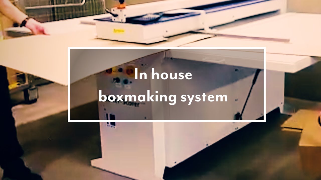 In house boxmaking system by KOLBUS - YouTube