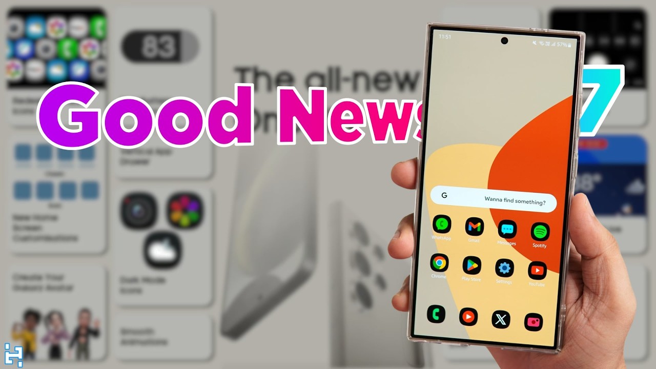 Samsung One UI 7.0 FEATURES and ANIMATIONS! - YouTube