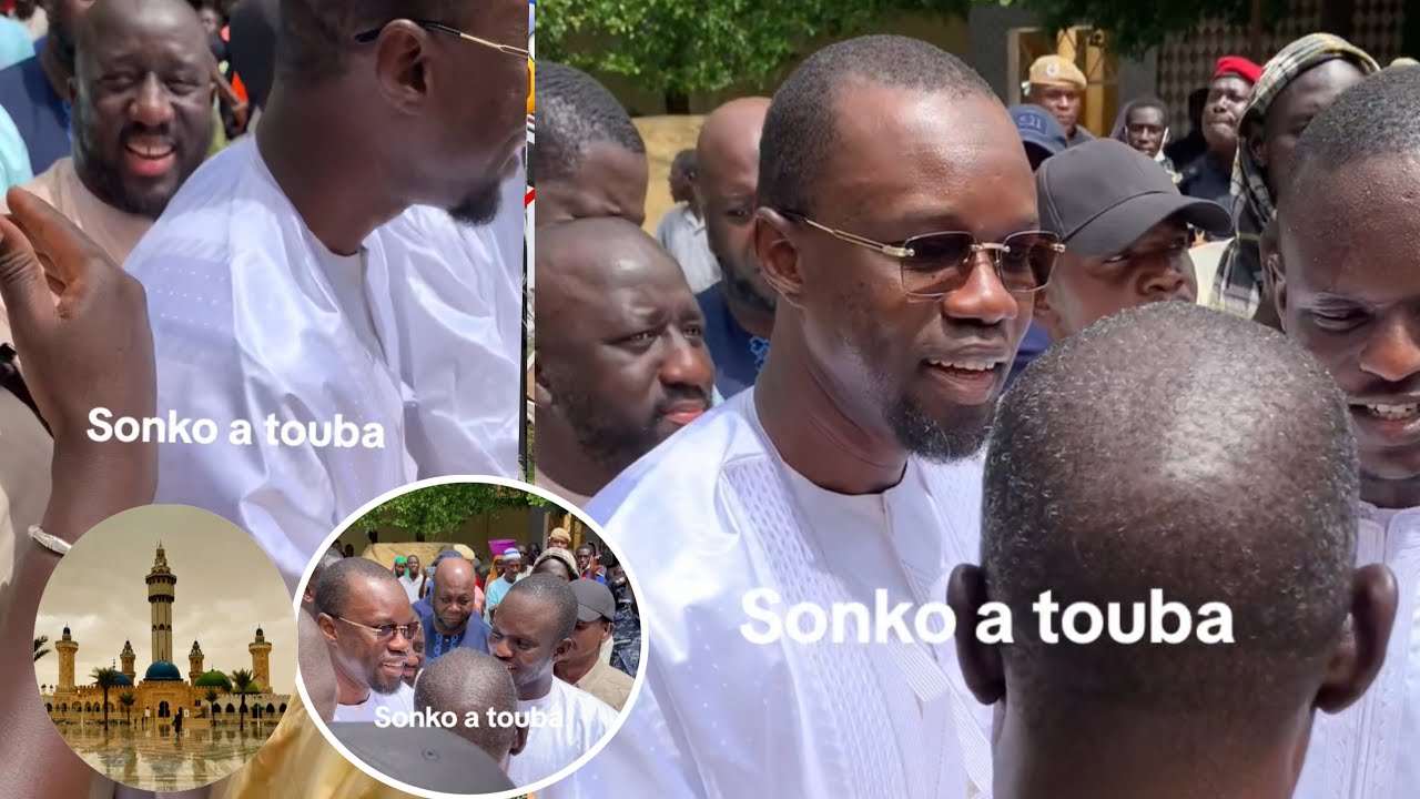 PM Ousmane Sonko à Touba- Magal Touba 2024 - YouTube