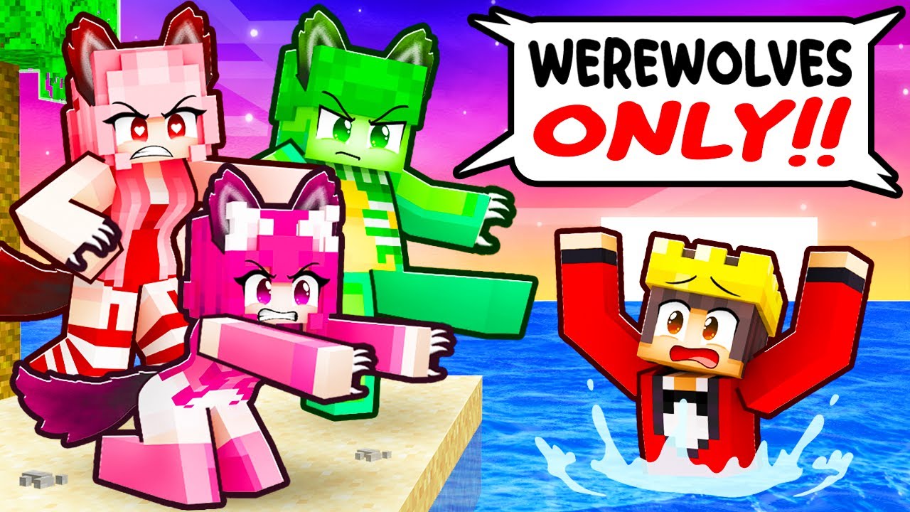 ONE ULTIMA on a WEREWOLF ONLY Island! - YouTube