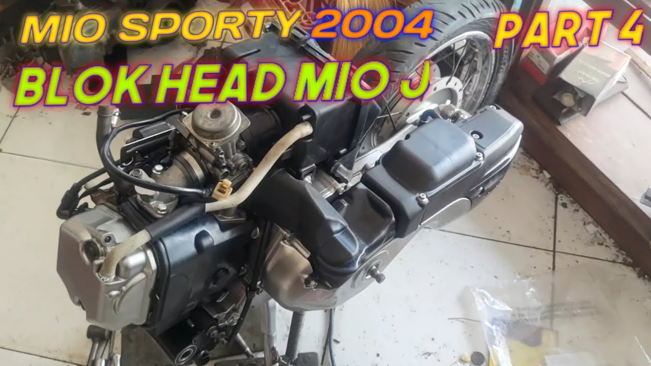 HEAD MIO J DIPASANG DI MIO SPORTY | PART 4 - YouTube