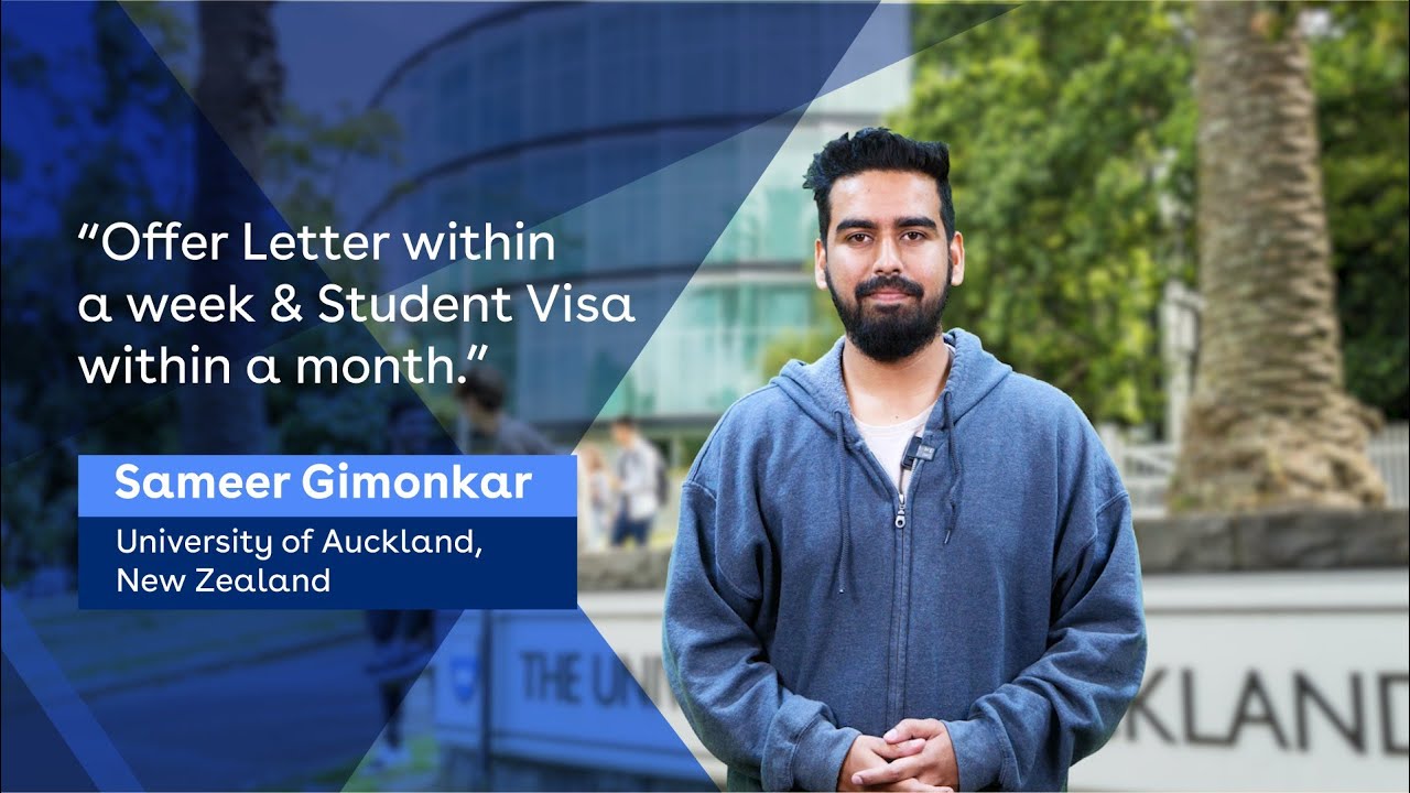 Student Speak: Sameer Gimonkar (University of Auckland, New Zealand) - YouTube