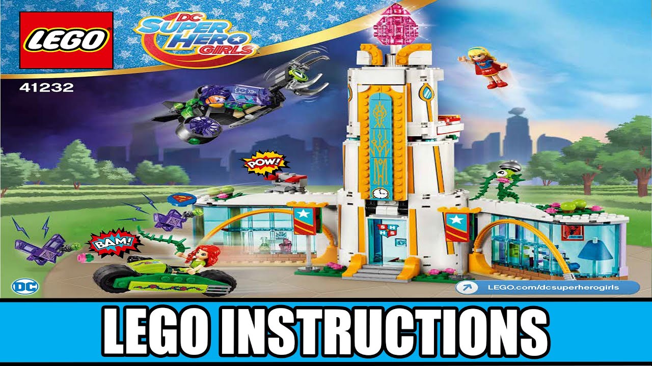 LEGO Instructions - DC Super Hero Girls - 41232 - Super Hero High ...