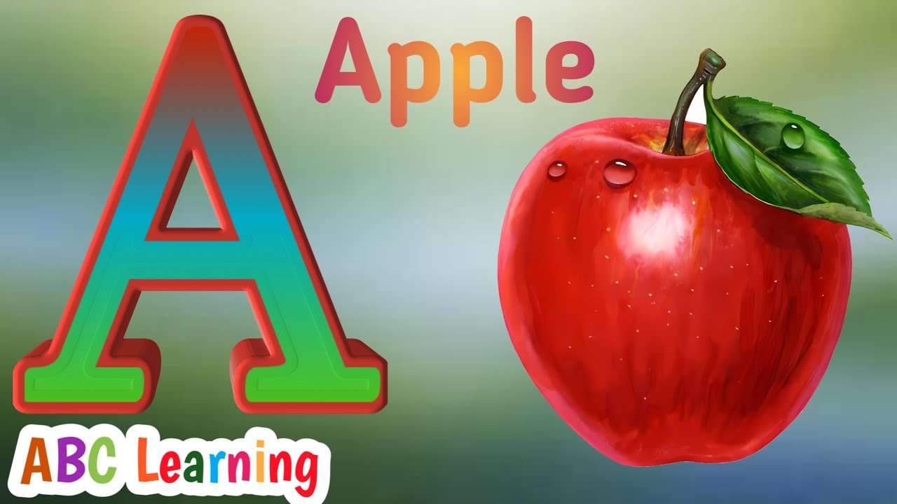 Phonics Sounds of Alphabets A to Z in English - A For Apple - ABC ...