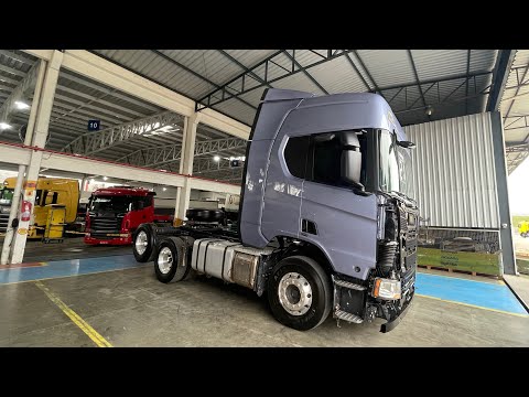 Estou aqui na Scania em Tubarão.. tudo isso a gente fez na preparação da nave da Alinizinha..