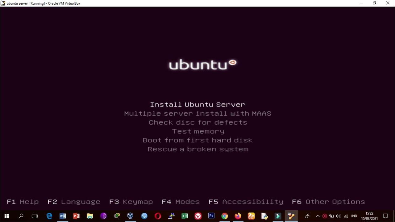 Step By Step Install Linux Sever 15.04 - YouTube