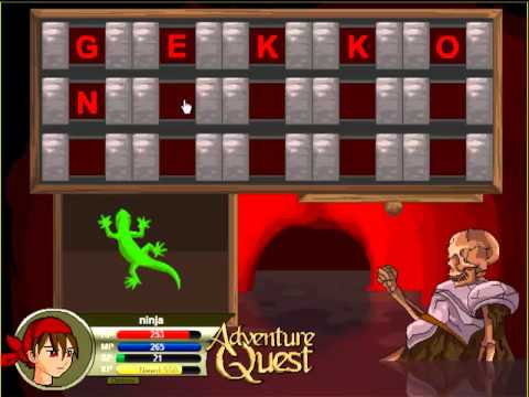 Adventure quest ''geecko'' misterie