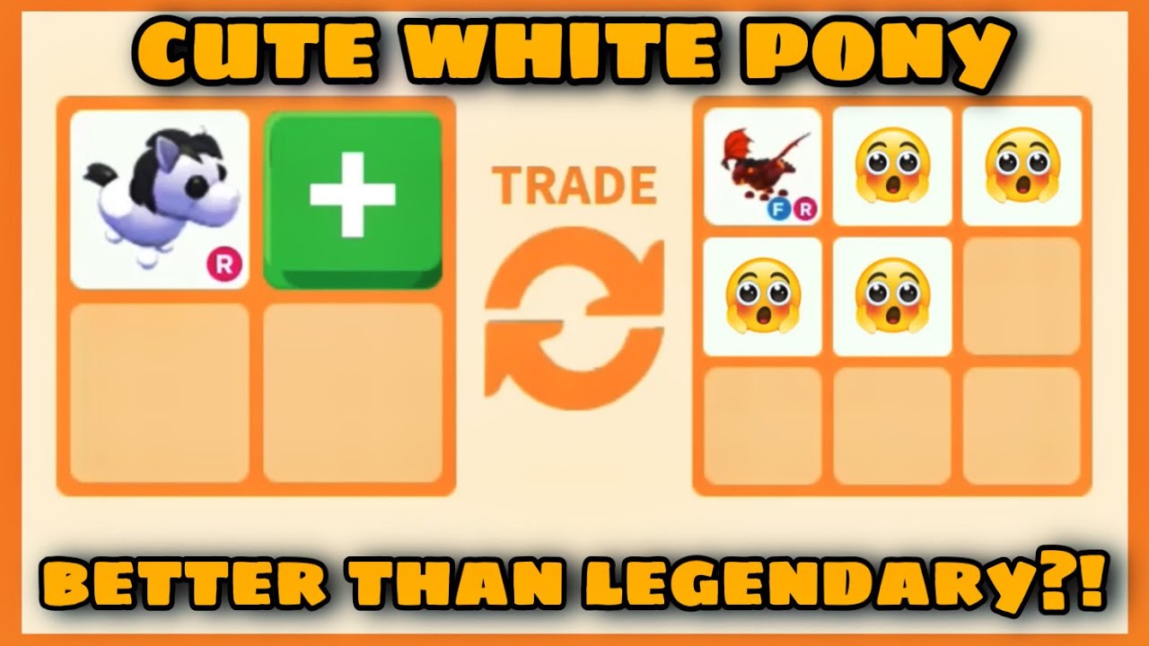 10 OFFERS FOR *NEW* WHITE PONY!! BETTER THAN LEGENDARY PONY??😱😱 Adopt ...