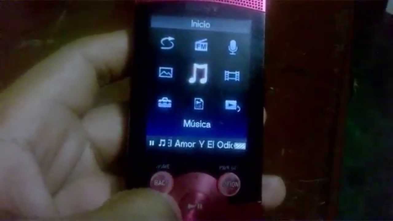 Mp4 SONY WALKMAN NWZ-S545 16gb revisado español - YouTube