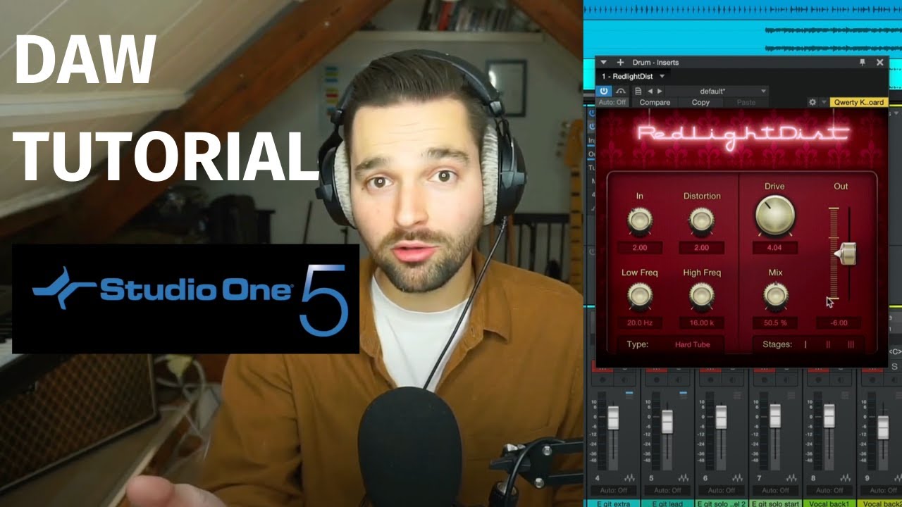 PreSonus Studio One 5: mixen met plugins! (uitgebreide GRATIS DAW ...