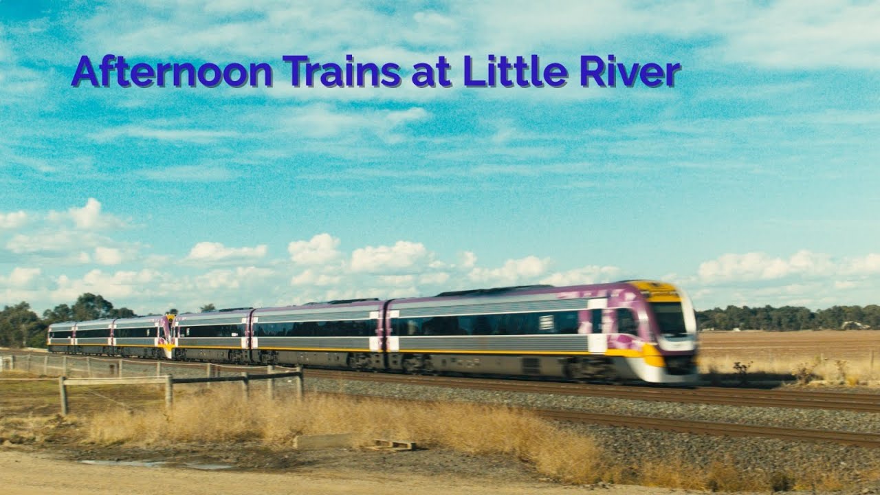 Afternoon Trains at Little River - YouTube