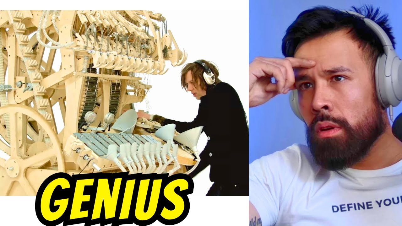 He Used a MARBLE MACHINE to Produce a FULL SONG ?! - YouTube