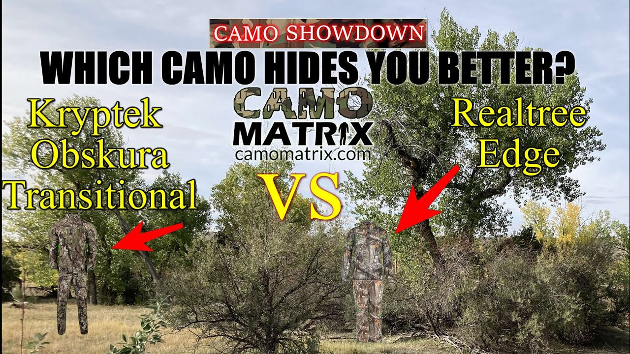 Compare Kryptek Obskura Transitional VS Realtree Edge with simulated ...
