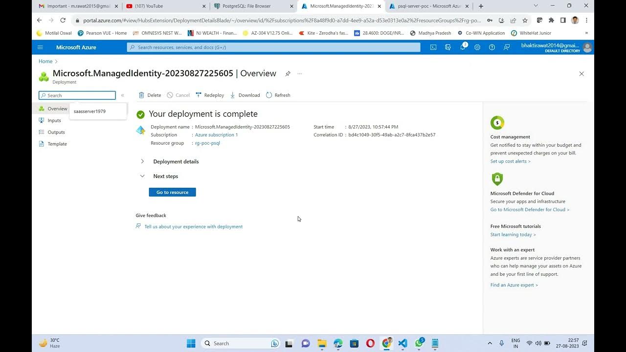 Azure managed Identity | How to create managed Identity | user Assigned ...