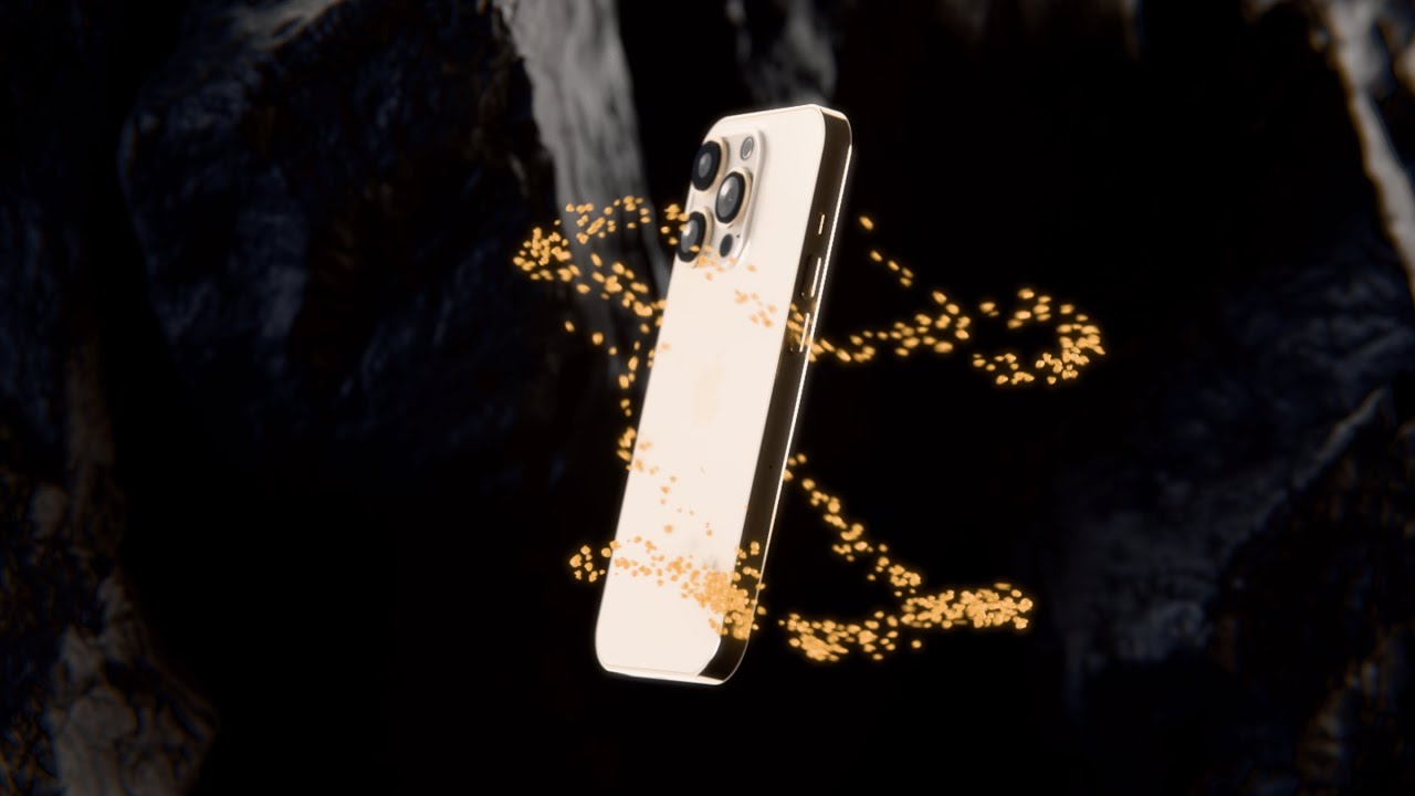 Step Inside the iPhone 14 Gold: 3D Animation Created in Blender! - YouTube
