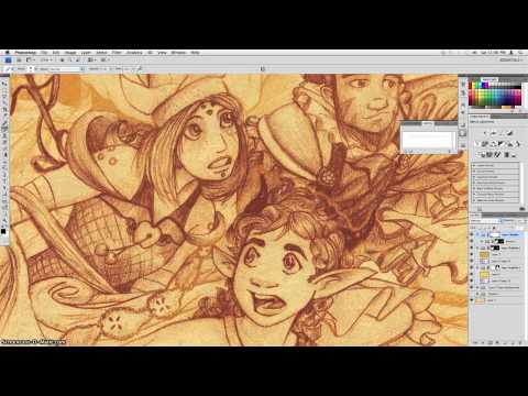 Do: Pilgrims of the Flying Temple - Coloring Demo