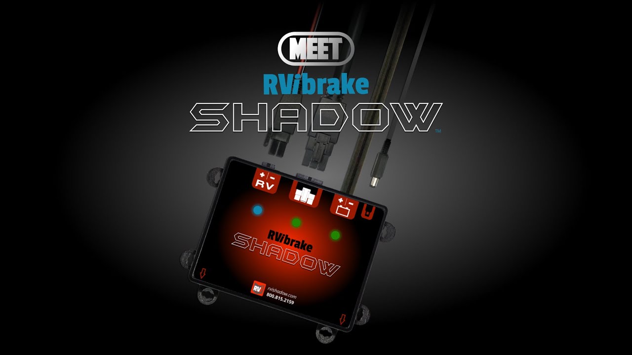 Meet RVibrake Shadow - installed braking system for flat towing - YouTube