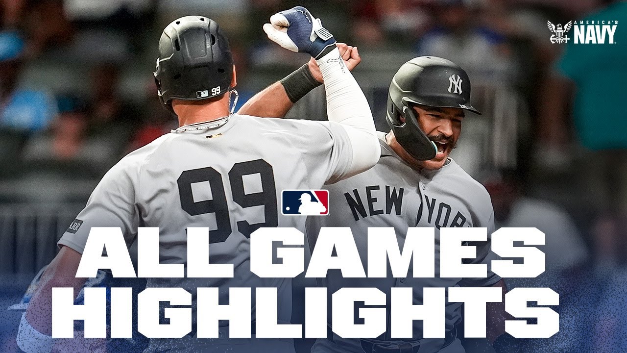 Highlights from ALL games on 7/19! (Yankees comeback to beat Braves ...