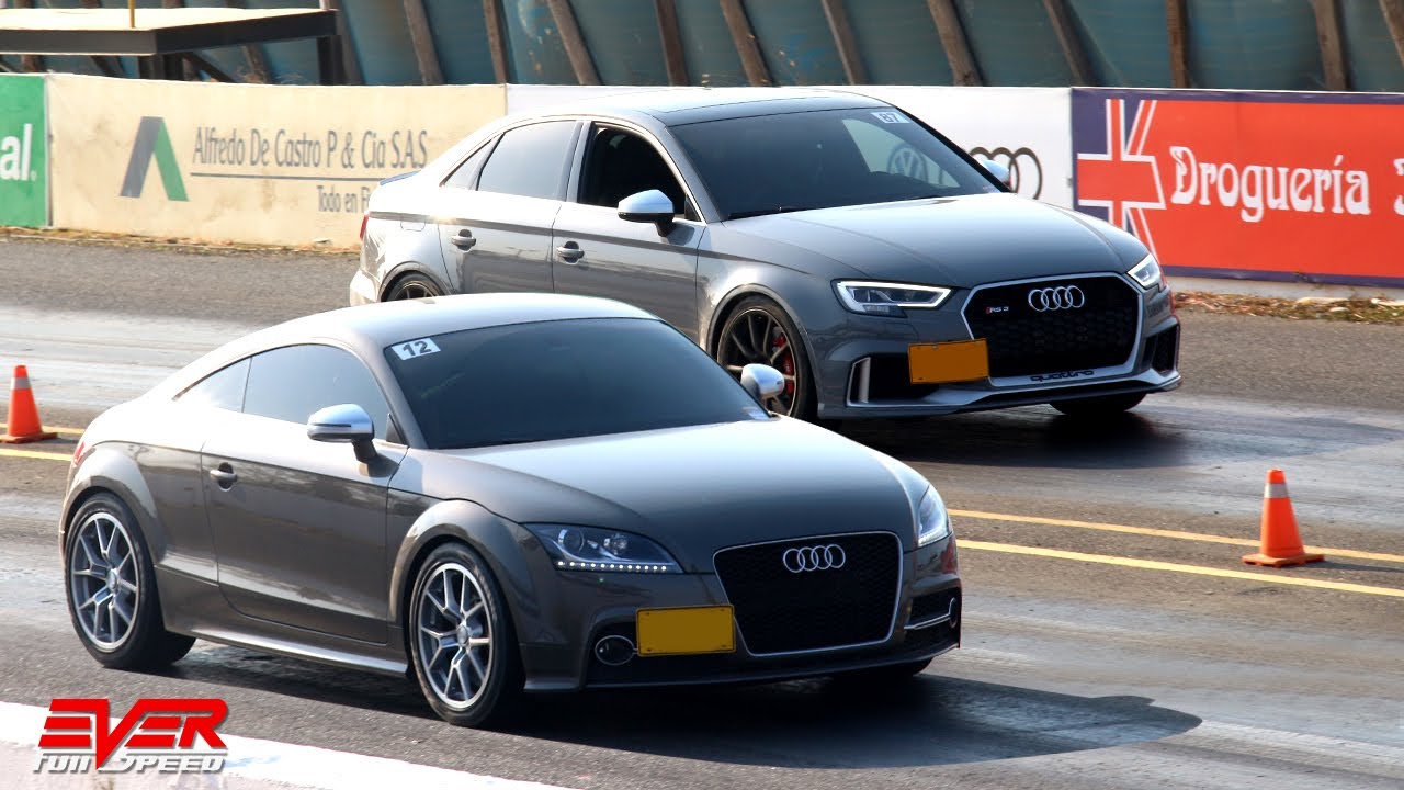 Audi TT 🆚 Audi RS3 🏁 DRAG RACING 🚦 Cars Duel - YouTube
