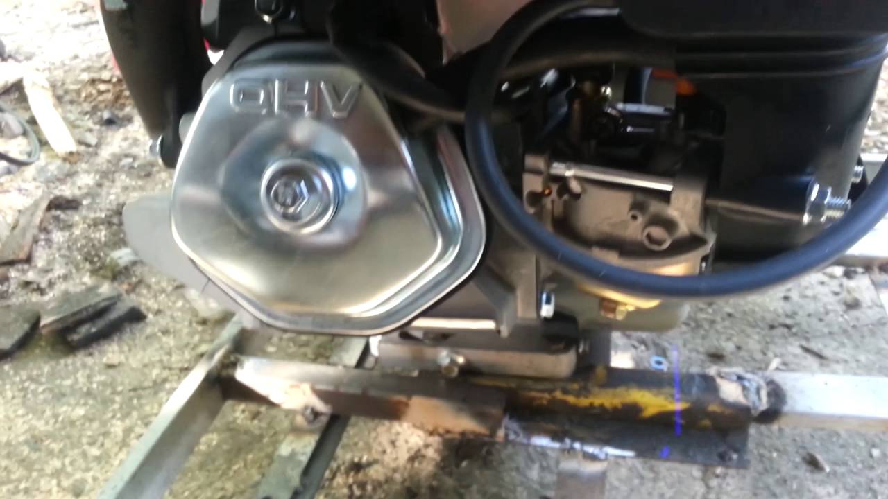 PowerLand 16hp engine review - YouTube