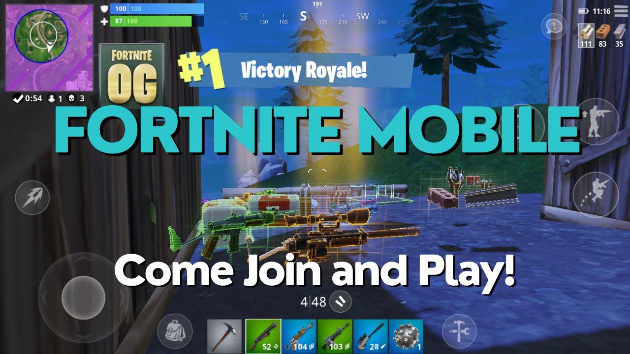 OG FN UPDATE on Mobile - YouTube
