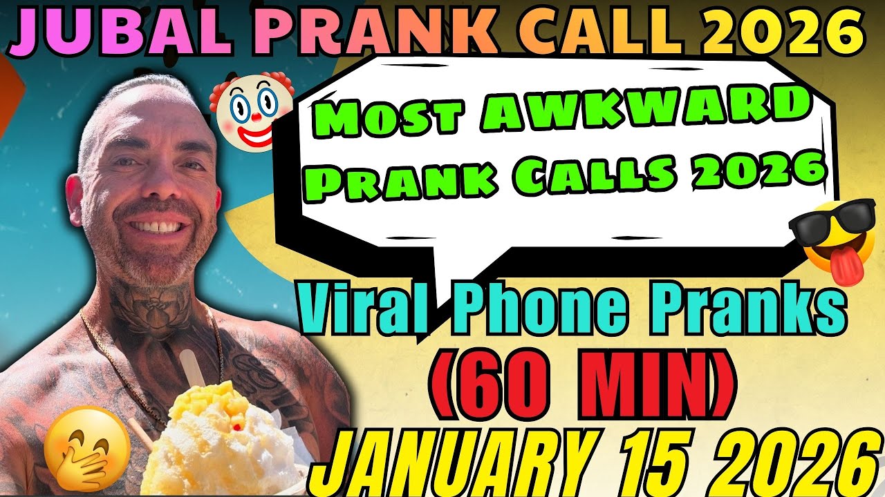 Jubal Phone Prank | Best of Phone Prank (60 Min) Cringe Phone Pranks ...