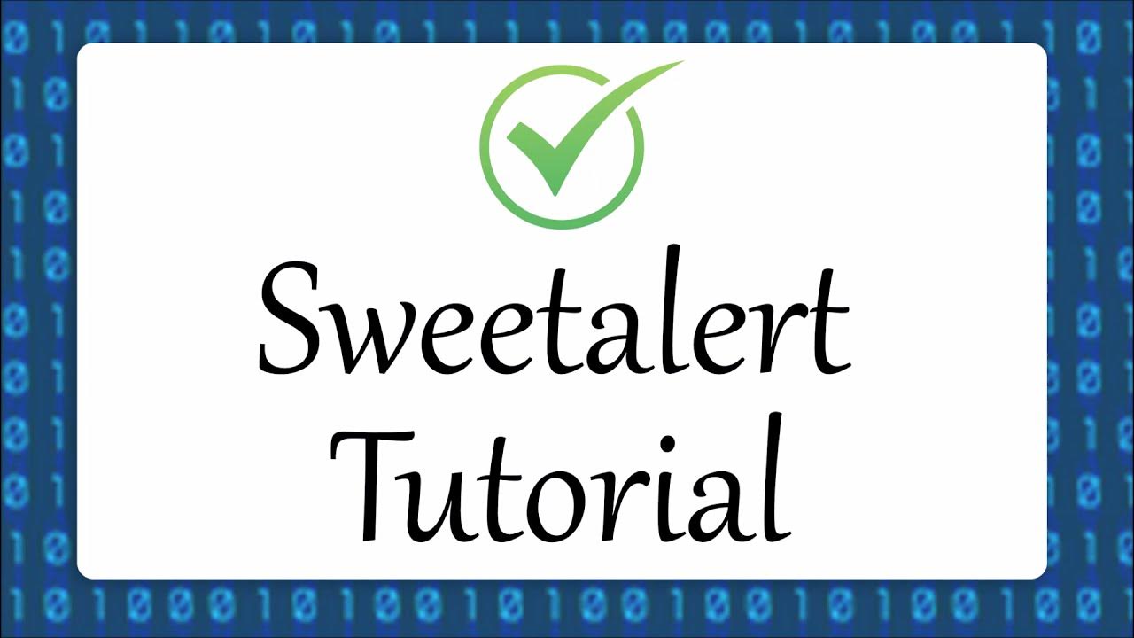 Input text in SweetAlert | Customize your input | Javascript - YouTube
