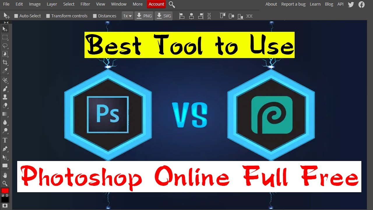 How To Use Online Photoshop For Free Askram Youtube