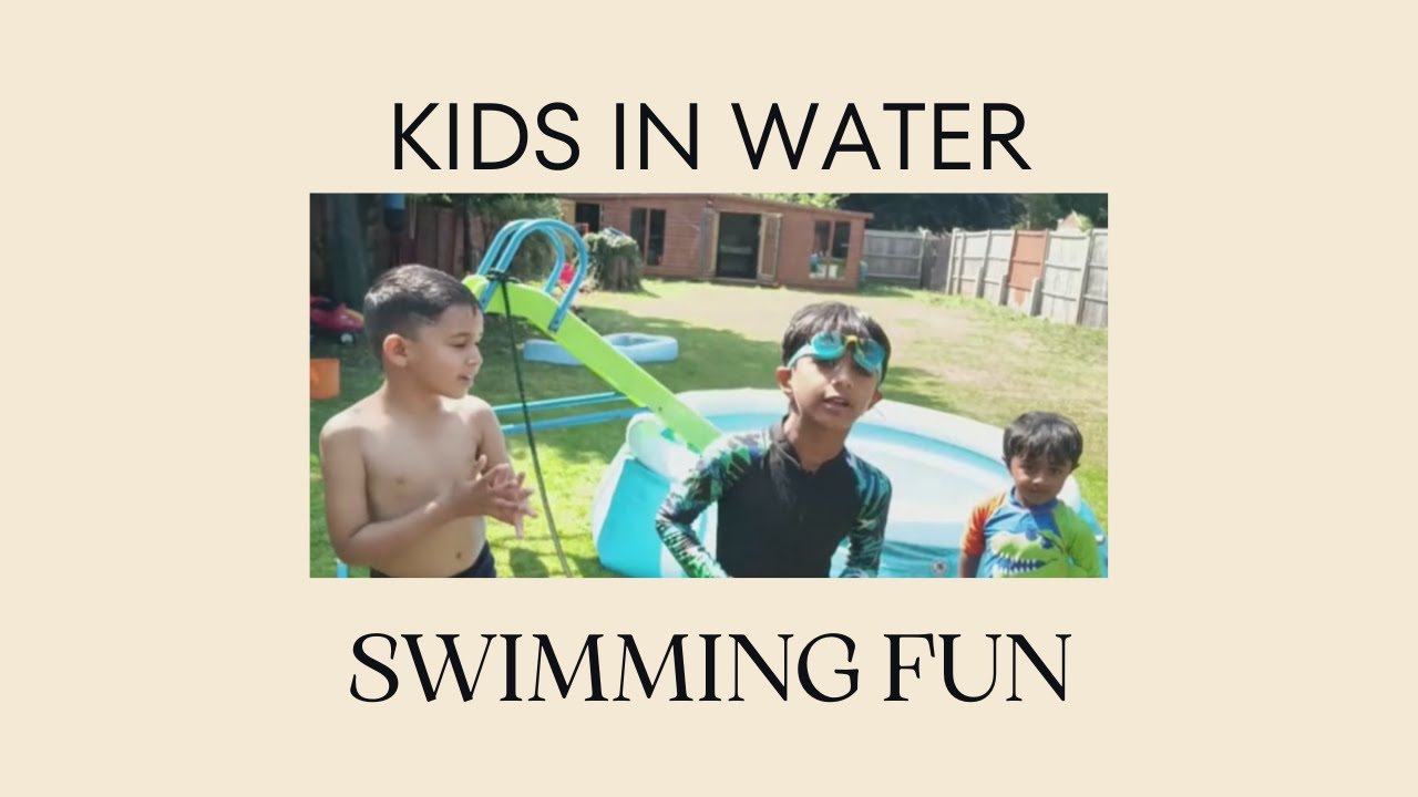 Paddling Pool fun & challenge for kids - YouTube
