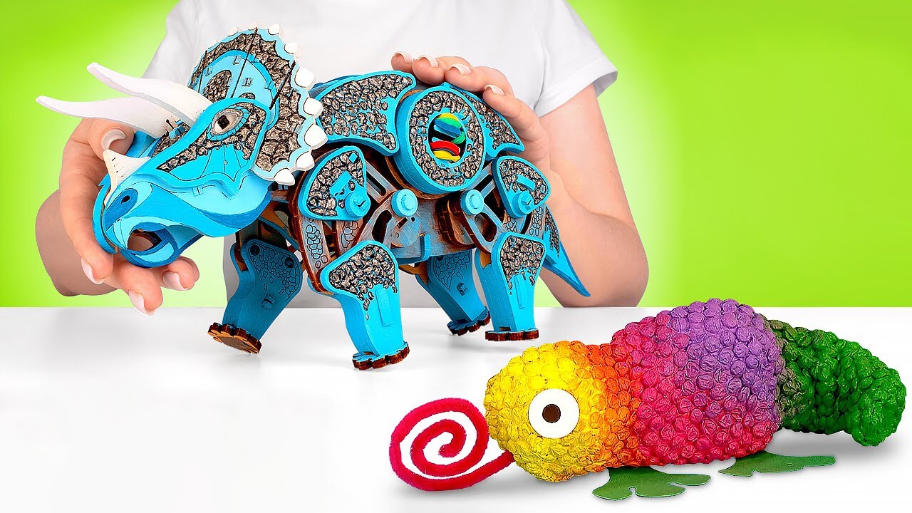 Unusual Reptile Toys🦕 | Crafts To Make At Home - YouTube