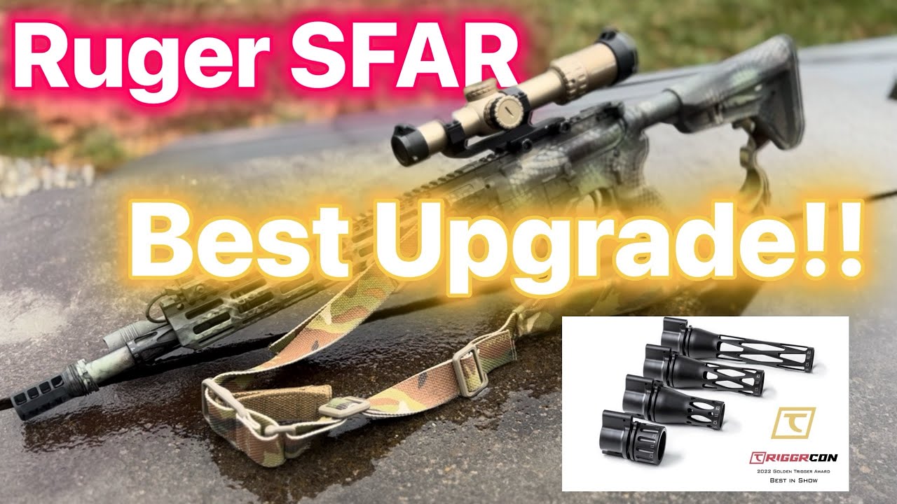 Ruger SFAR Best Upgrade? RIFLESPEED Gas Block! - YouTube