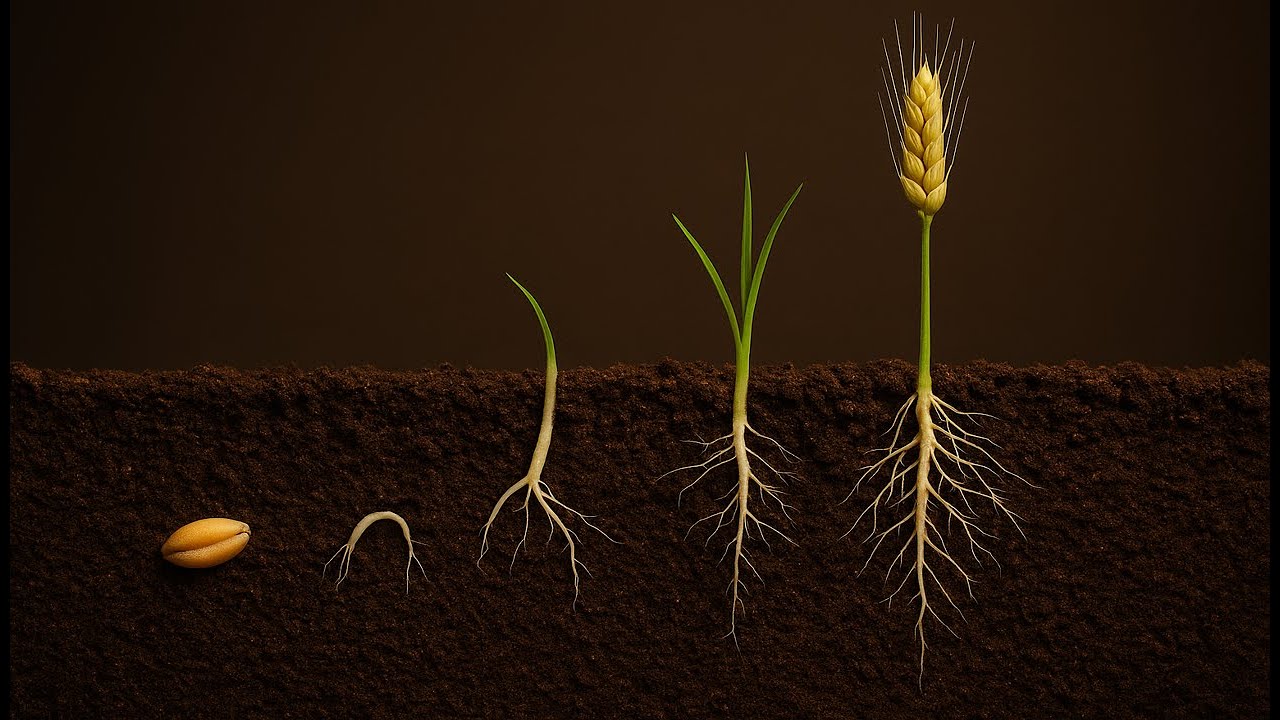 UNLESS A SEED FALLS TO THE GROUND AND DIES........ THE HIDDEN PROCESS ...