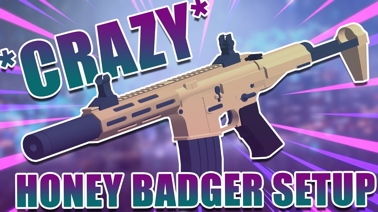 CRAZY HONEY BADGER SETUP | Phantom Forces - YouTube