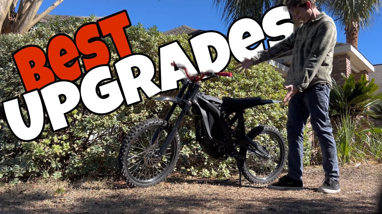 BEST Upgrades for the SURRON X! #surronx #surron #ebike - YouTube