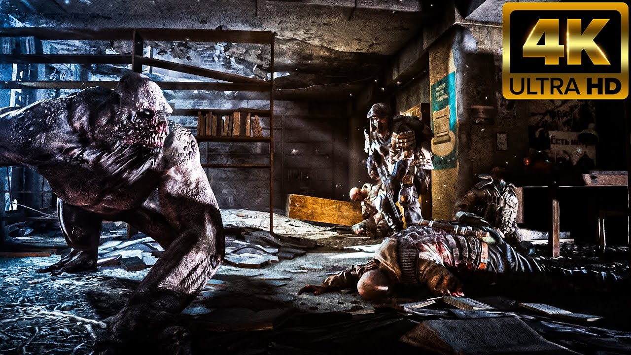 Metro Last Light Redux | LOOKS AMAZING Realistic ULTRA Graphics ...