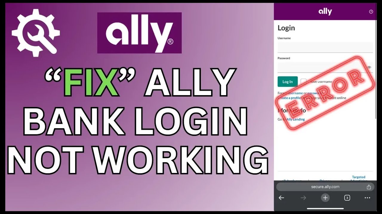 How to Fix Ally Bank Login Not Working 2024? - YouTube
