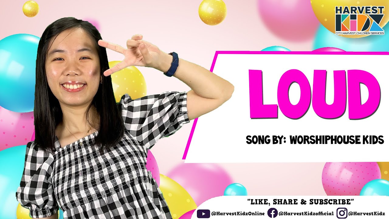 Harvest Kidz Praise: LOUD // Charissa @ City Harvest Church - YouTube