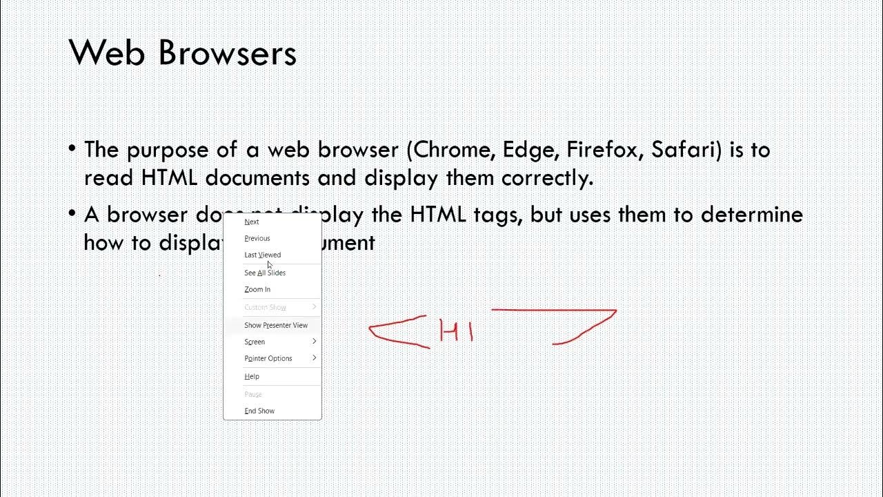 html basics - YouTube