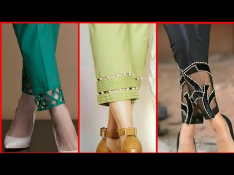 Top Trendy Trousers Designs For Girls / Latest Trousers Designs ...