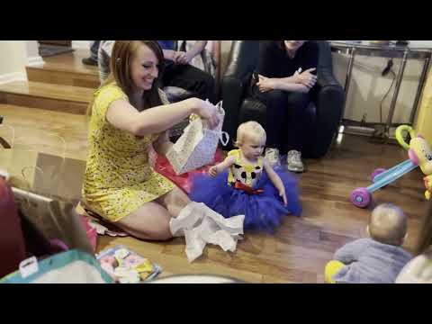 Violet Lockwood - First Birthday / Opening Presents (2023) - YouTube