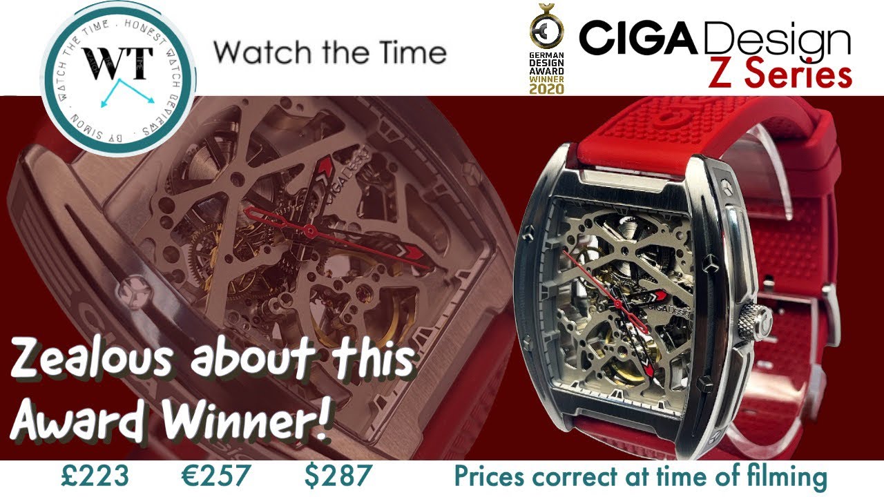 CIGA Design (Z Series) | An Award WINNING Watch!! | Is It WORTH Your ...