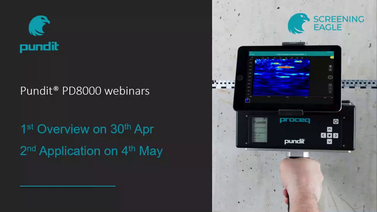 Proceq UPV Webinar: Applications and Benefits of using Ultrasonic NDT ...